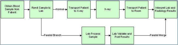 Bluespring ProcessView - How to represent Parallel Processing